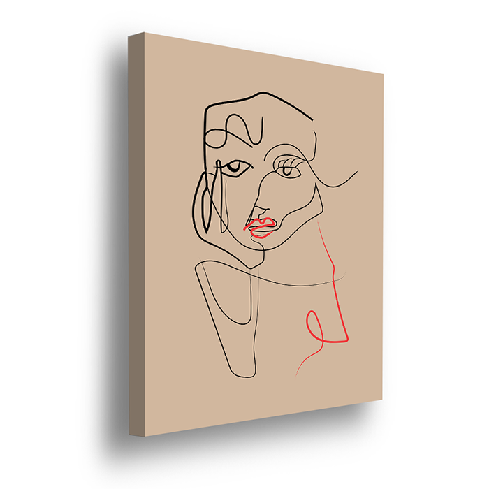 Pondering Woman – Wall Art by Modern Prints - Modern Prints