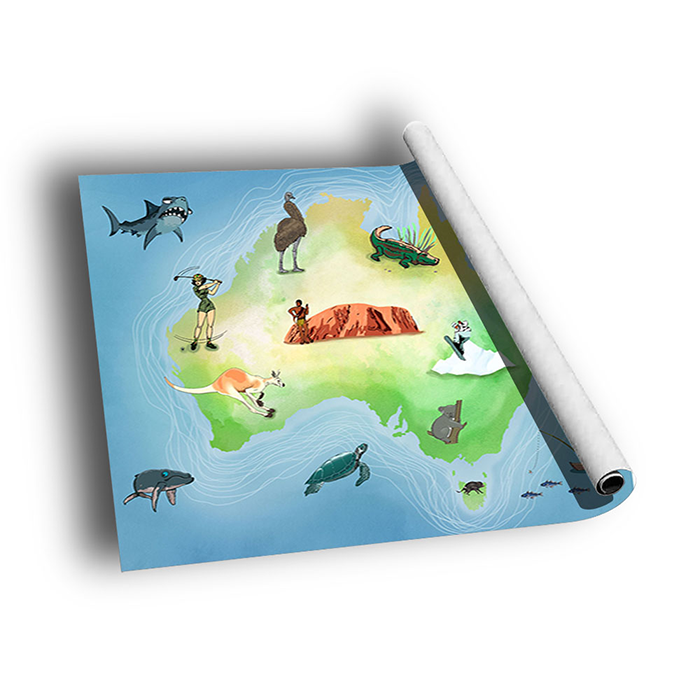 Down Under – Wall Art by Modern Prints - Modern Prints