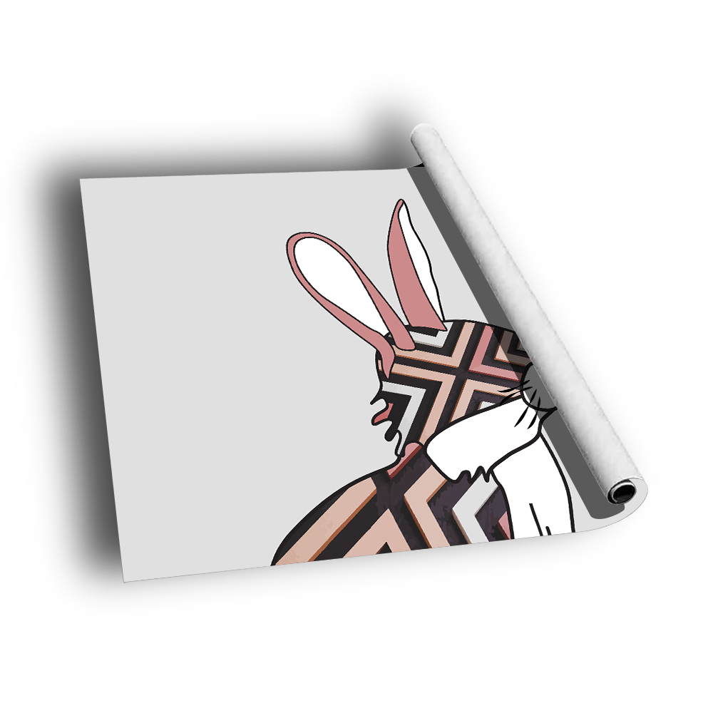 The Cross Hare – Wall Art by Modern Prints - Modern Prints