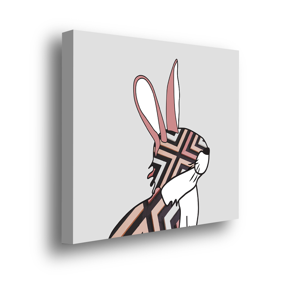 The Cross Hare – Wall Art by Modern Prints - Modern Prints
