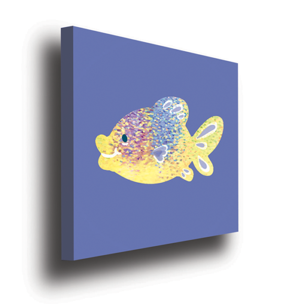 Stipple Fish (Square Print) – Wall Art by Modern Prints - Modern Prints