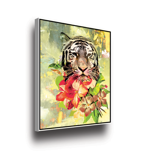 Floral Tiger – Wall Art by Modern Prints - Modern Prints
