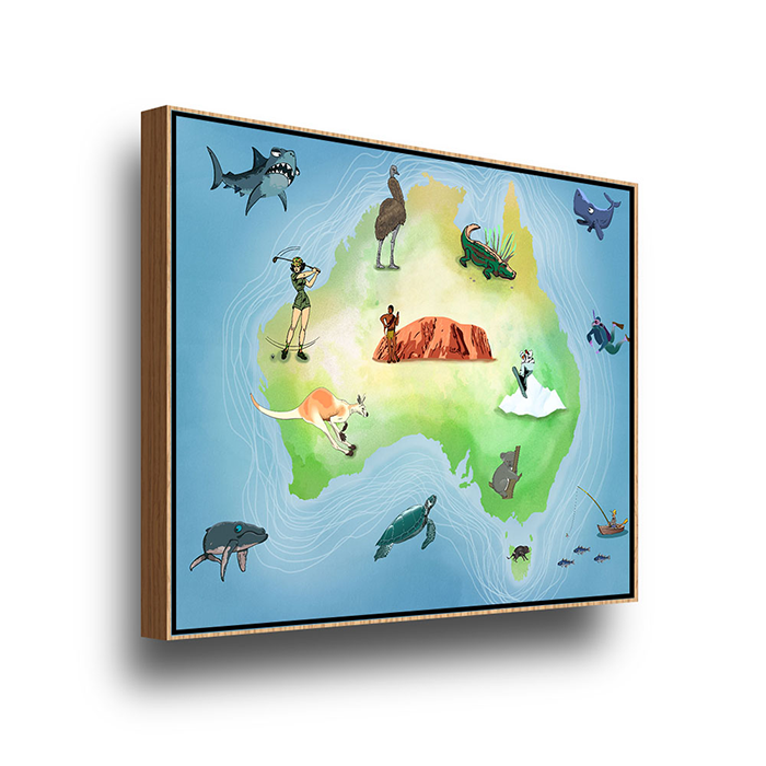 Down Under – Wall Art by Modern Prints - Modern Prints