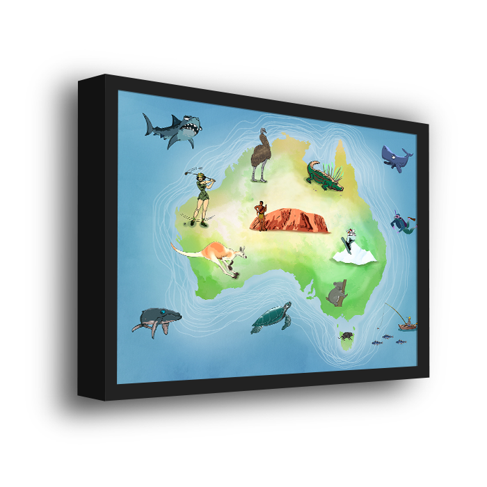 Down Under – Wall Art by Modern Prints - Modern Prints