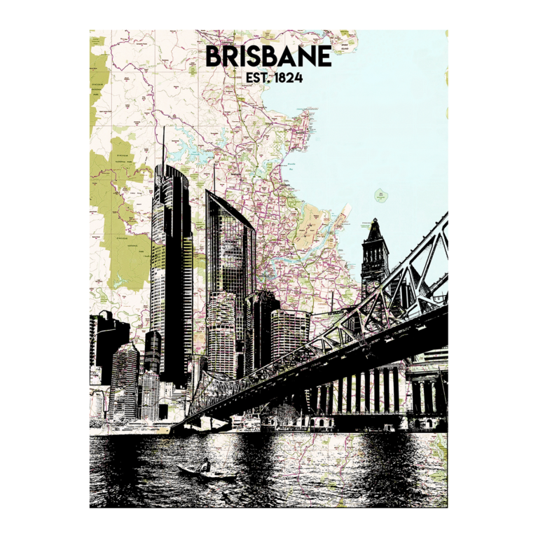 Celebration of Brisbane – Wall Art by Modern Prints - Modern Prints