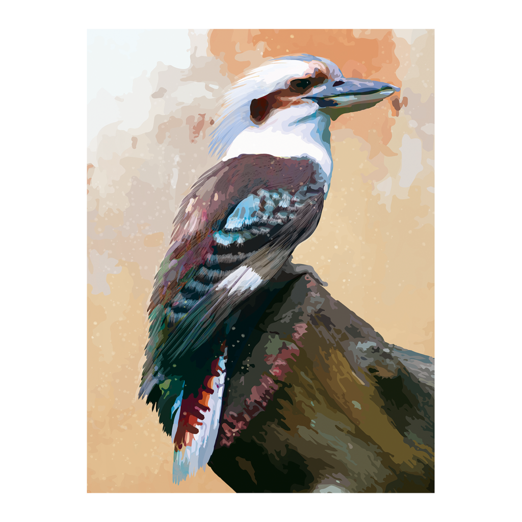 Laughing Kookaburra – Wall Art by Modern Prints - Modern Prints