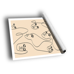 Many Faces – Wall Art by Modern Prints - Modern Prints