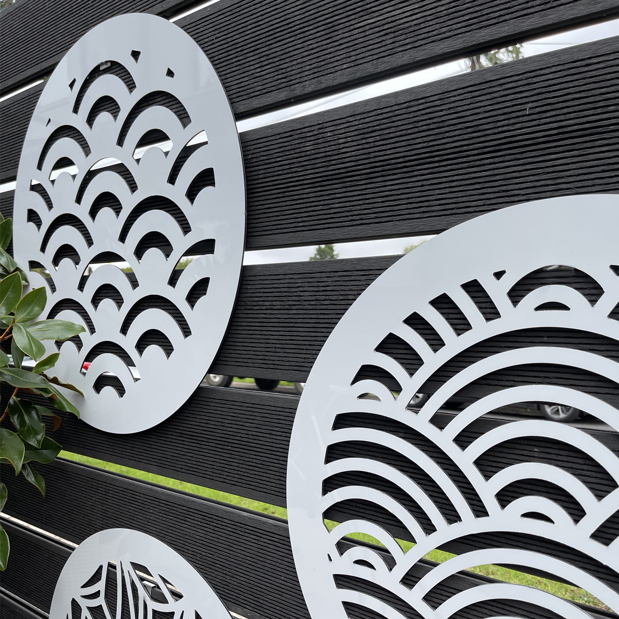 Circle Decorative Panel – Circle H - Modern Prints