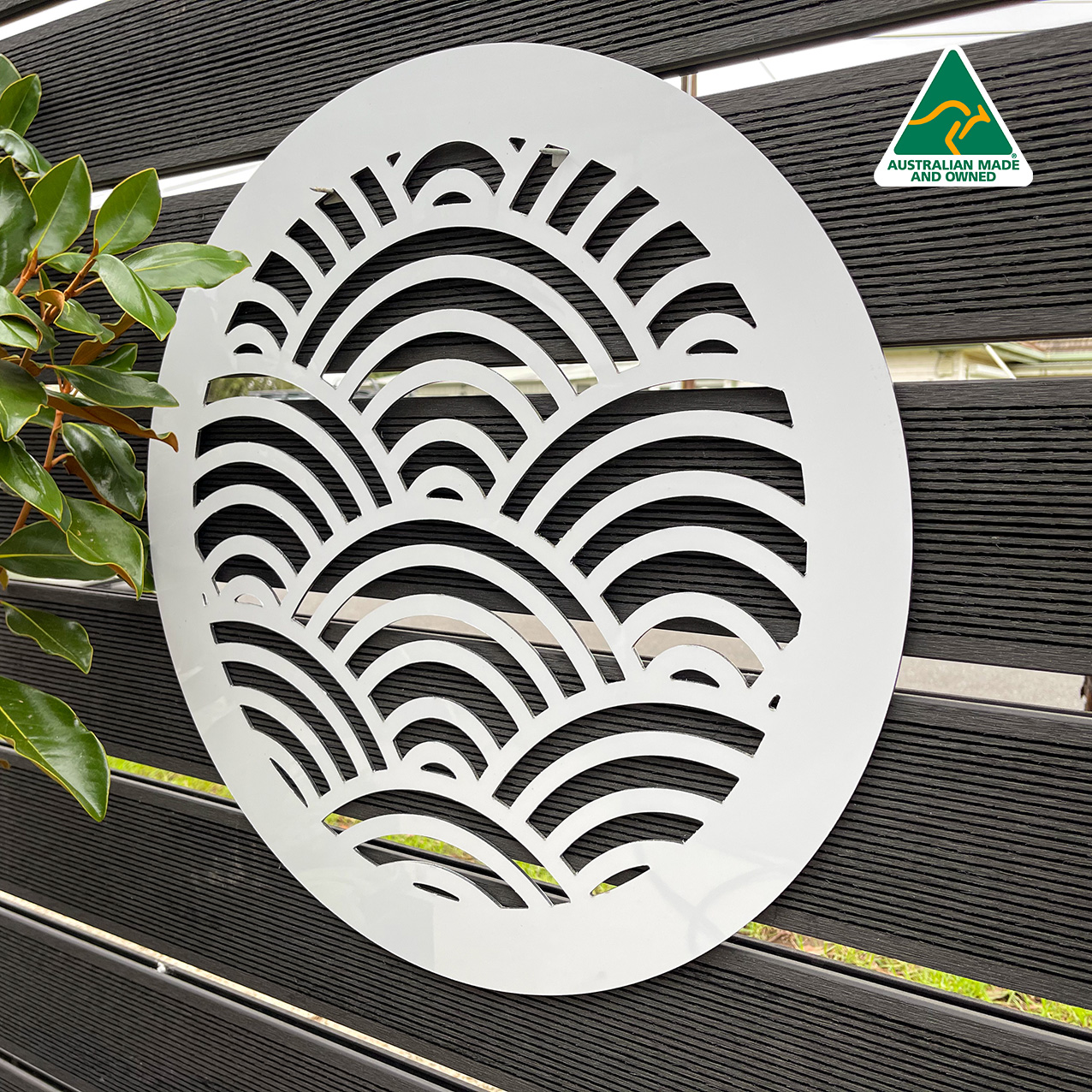 Circle Decorative Panel – Circle H - Modern Prints