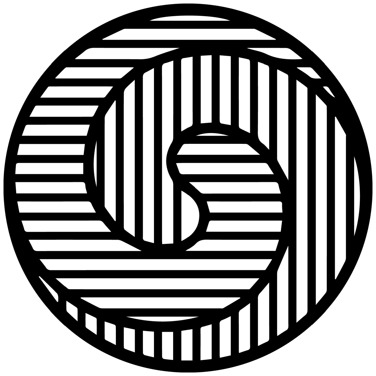 Circle Decorative Panel – Circle B - Modern Prints