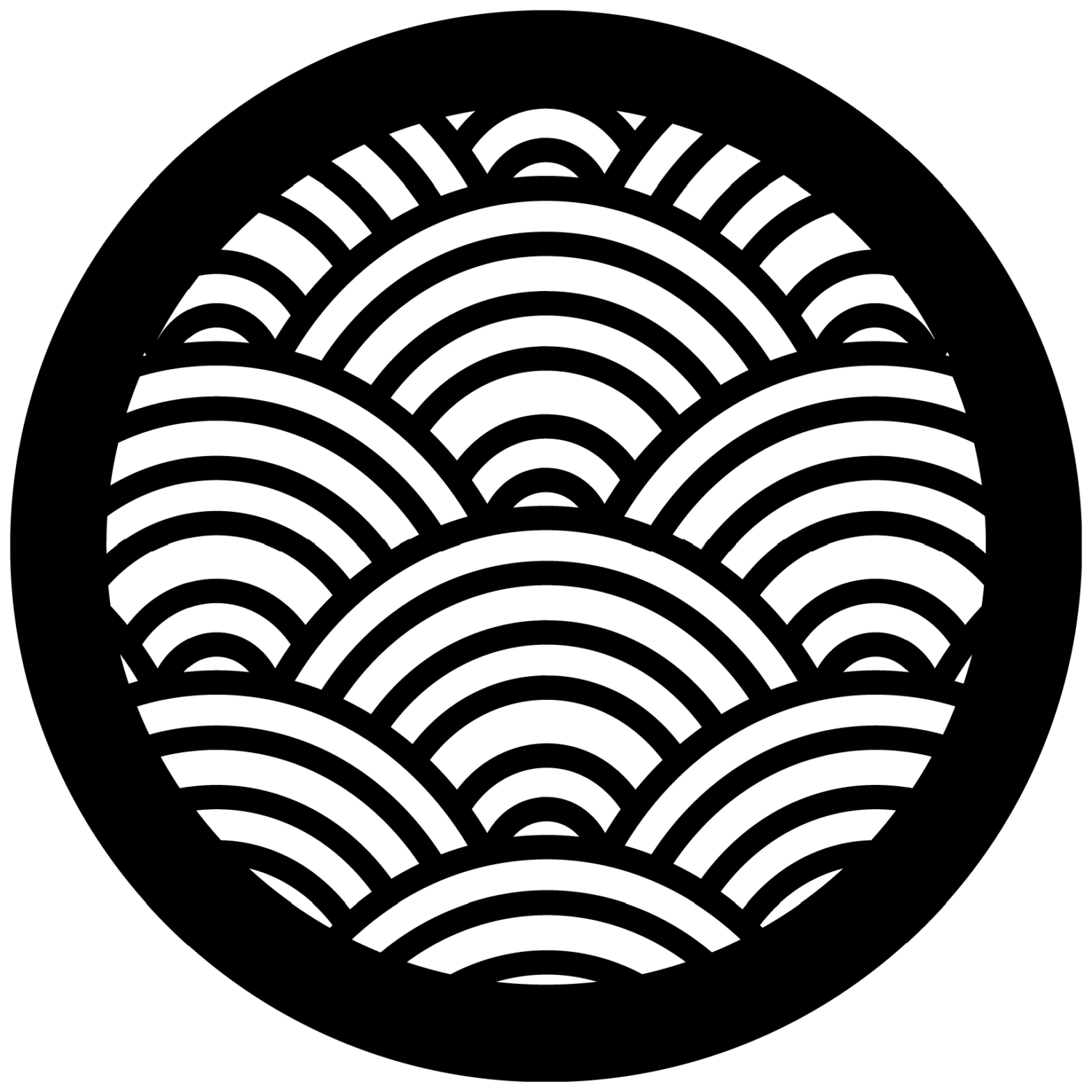Circle Decorative Panel – Circle H - Modern Prints