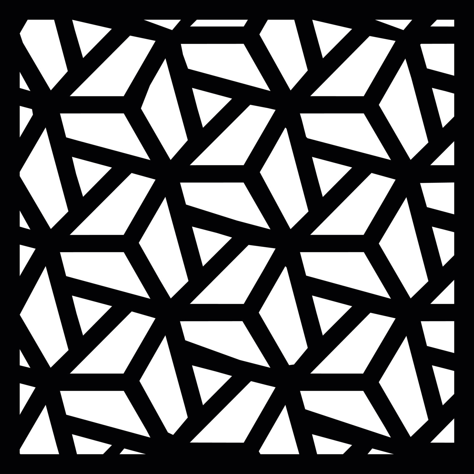 Square Decorative Panel – SQUARE E - Modern Prints