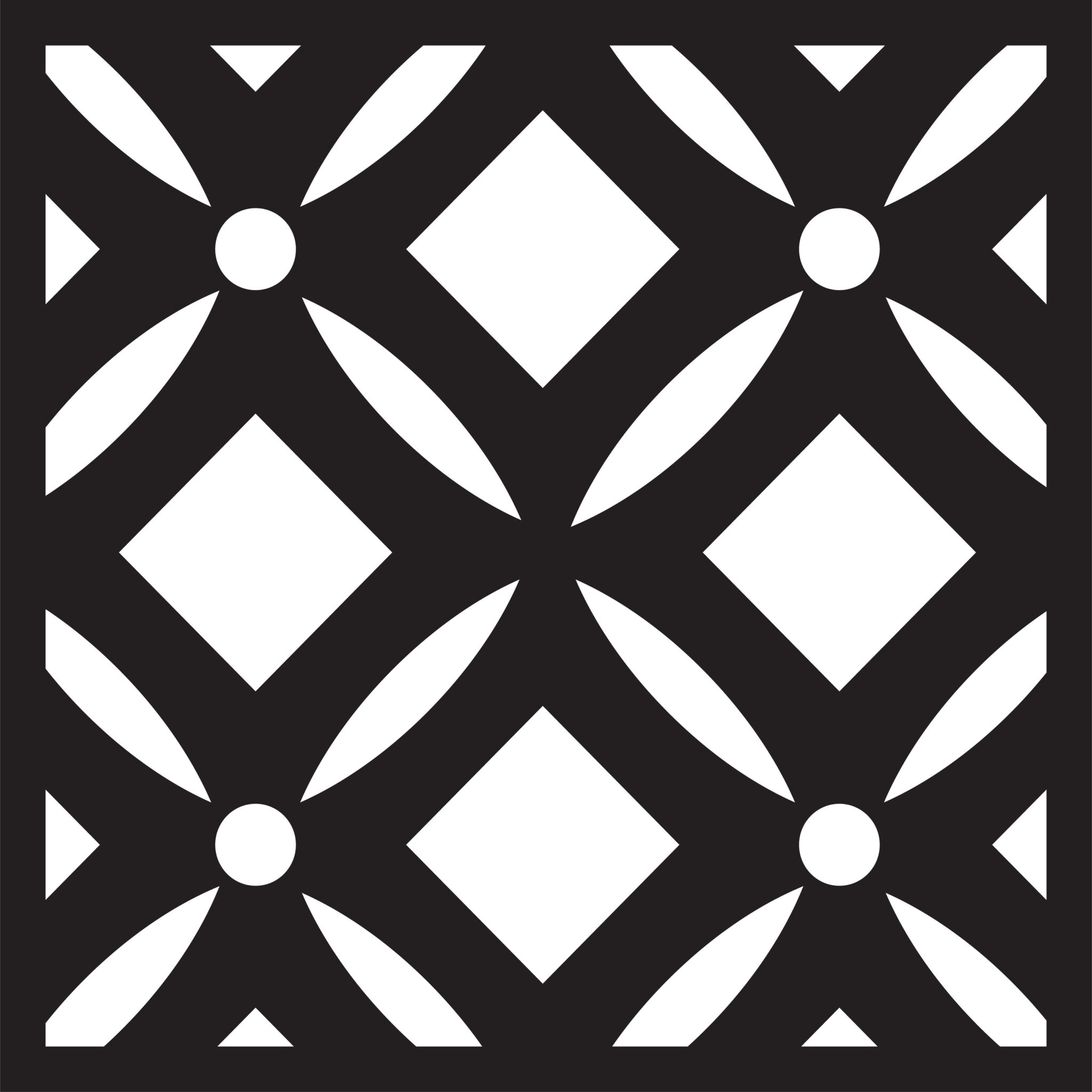 Square Decorative Panels - Modern Prints