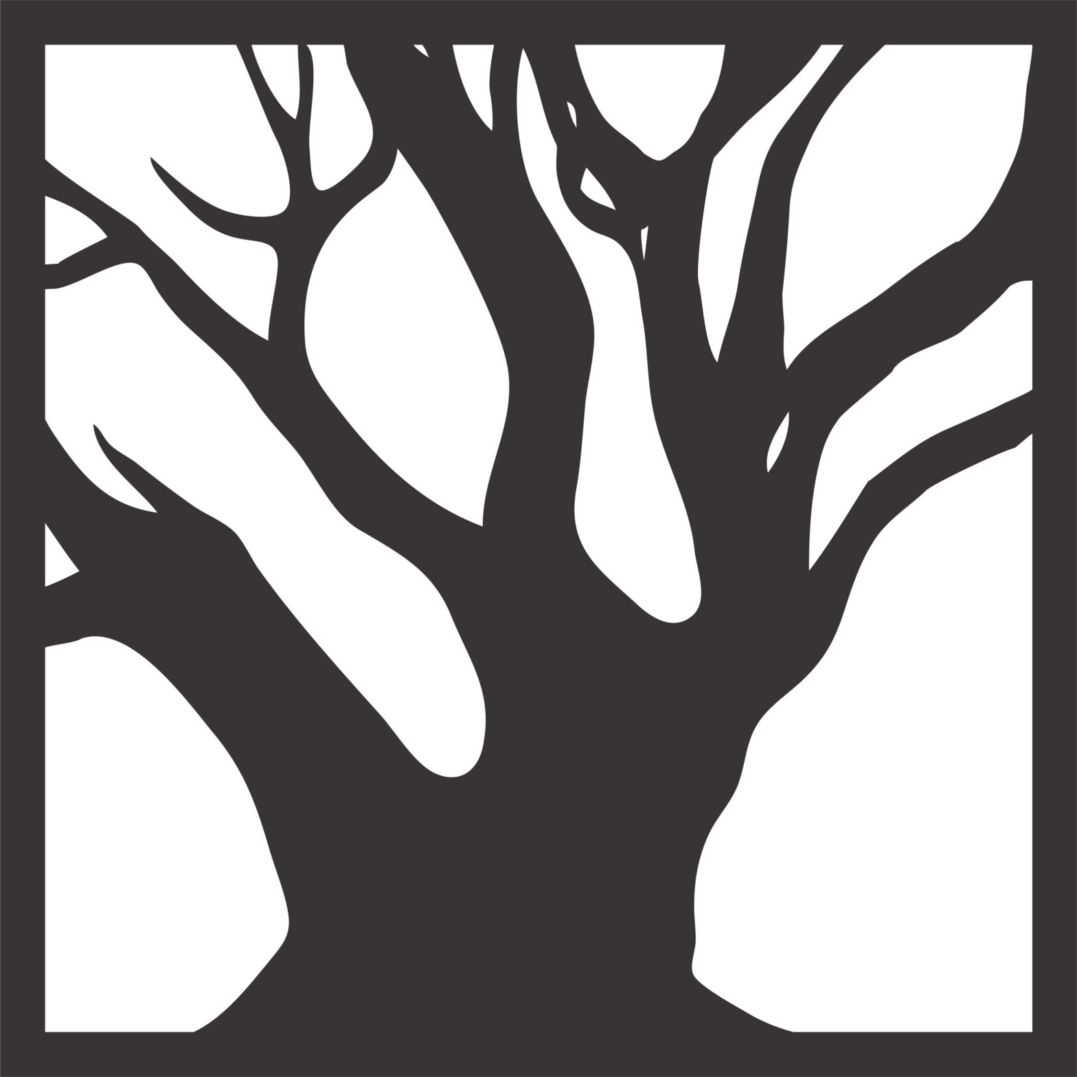 Square Decorative Panels - Modern Prints