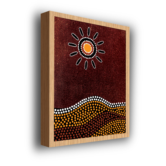 Red Earth 2 – Wall Art by Modern Prints - Modern Prints