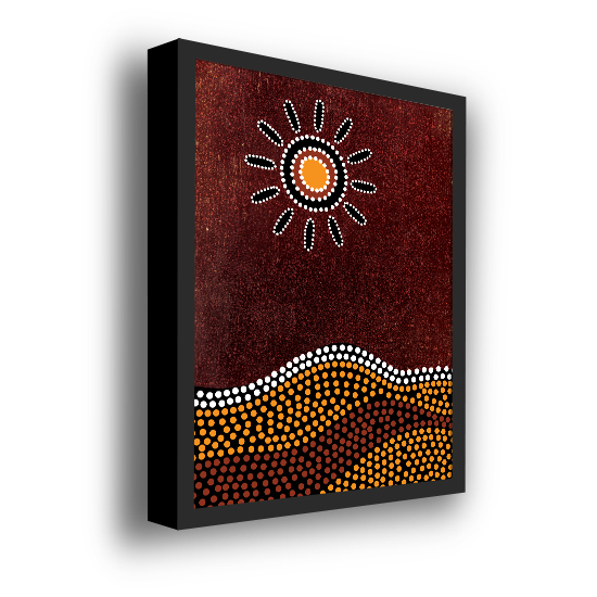 Red Earth 2 – Wall Art by Modern Prints - Modern Prints