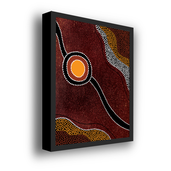 Red Earth 3 – Wall Art by Modern Prints - Modern Prints