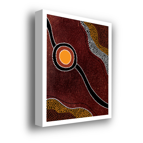 Red Earth 3 – Wall Art by Modern Prints - Modern Prints