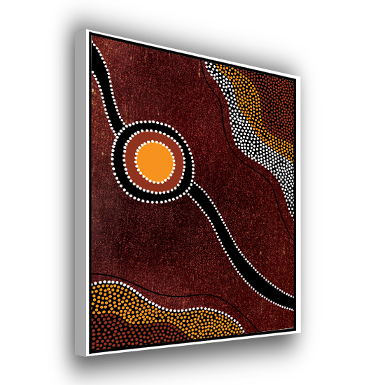 Red Earth 3 – Wall Art by Modern Prints - Modern Prints
