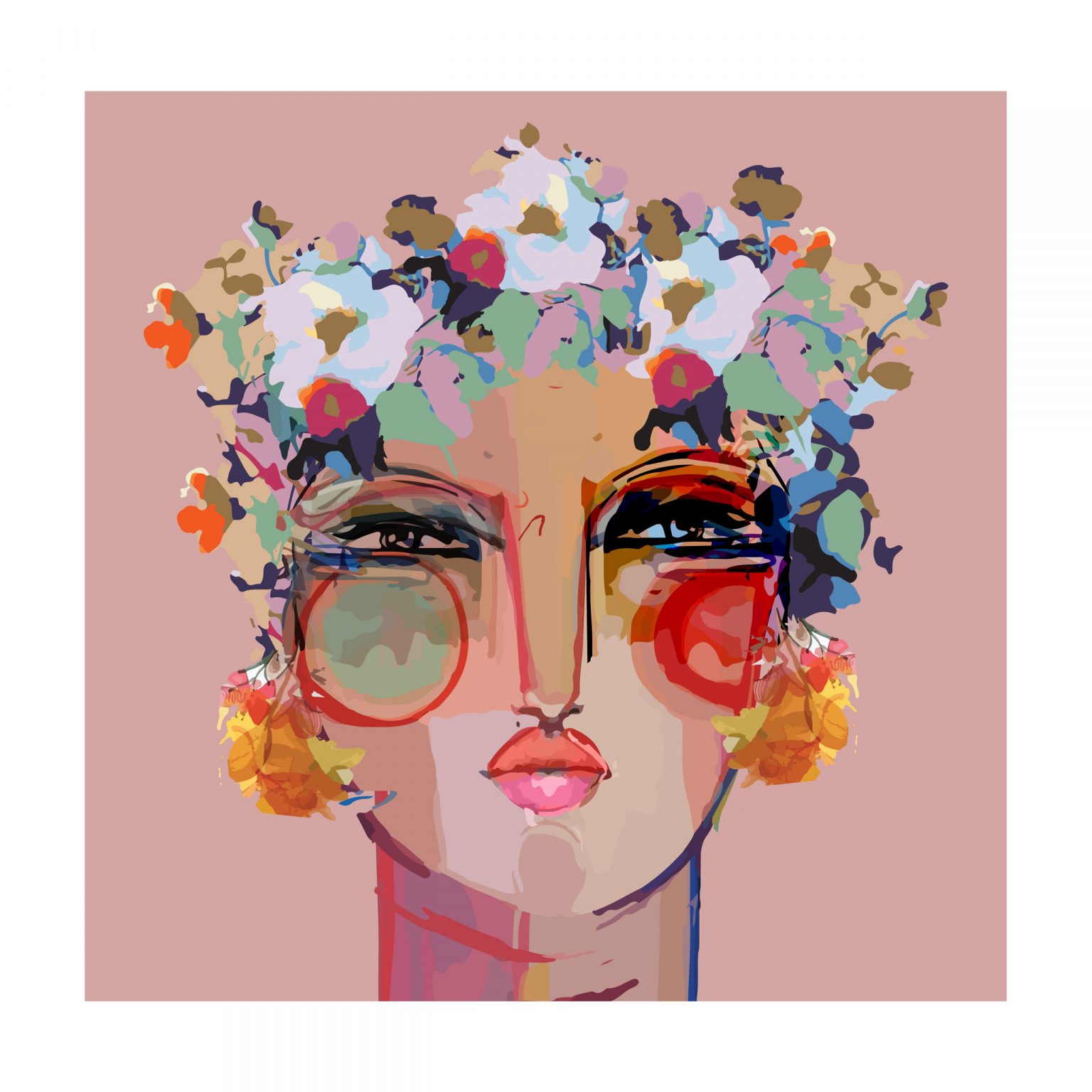 Rose Vision – Wall Art by Modern Prints - Modern Prints