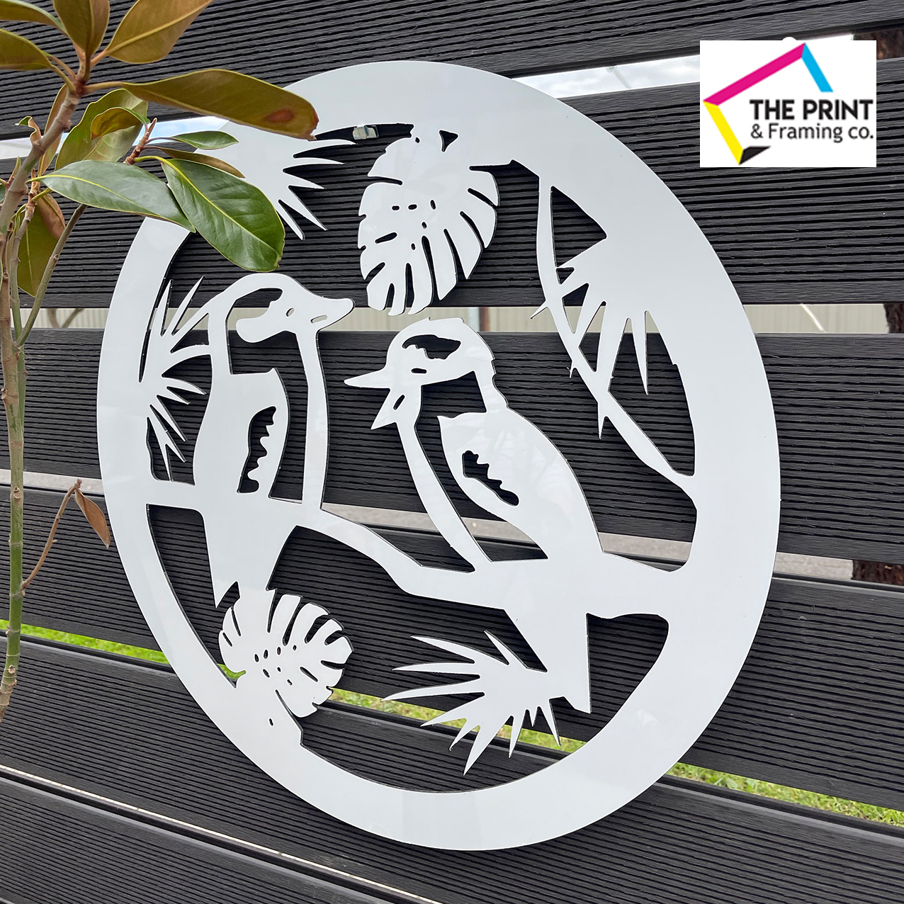 Circle Decorative Panel – Circle P - Modern Prints