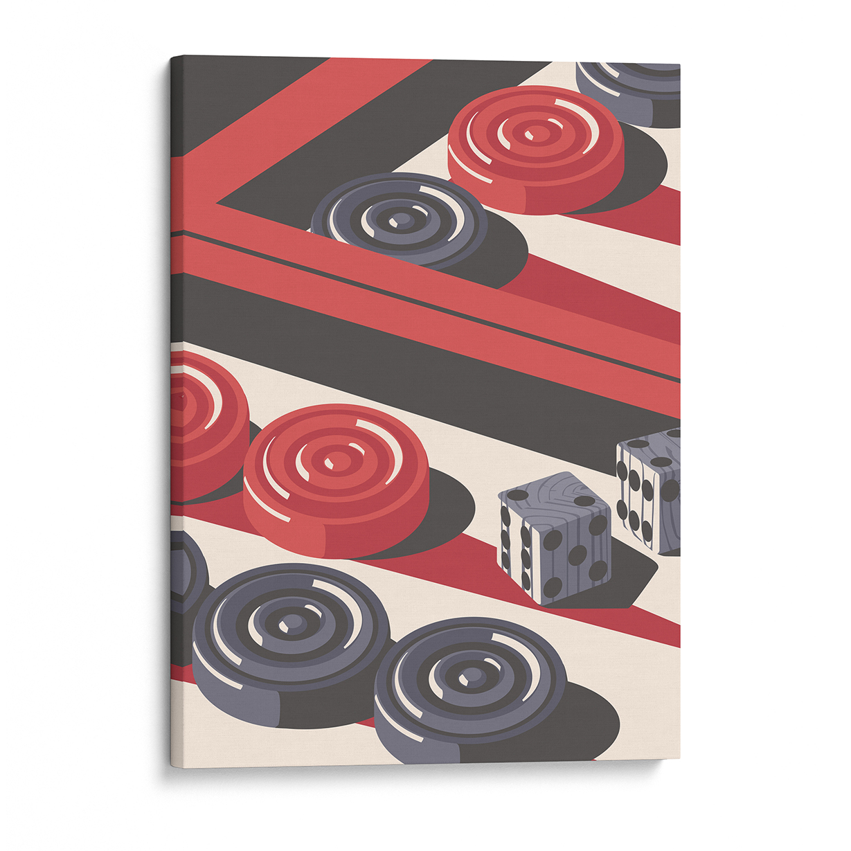 BACKGAMMON BY STEVE THOMAS - Modern Prints