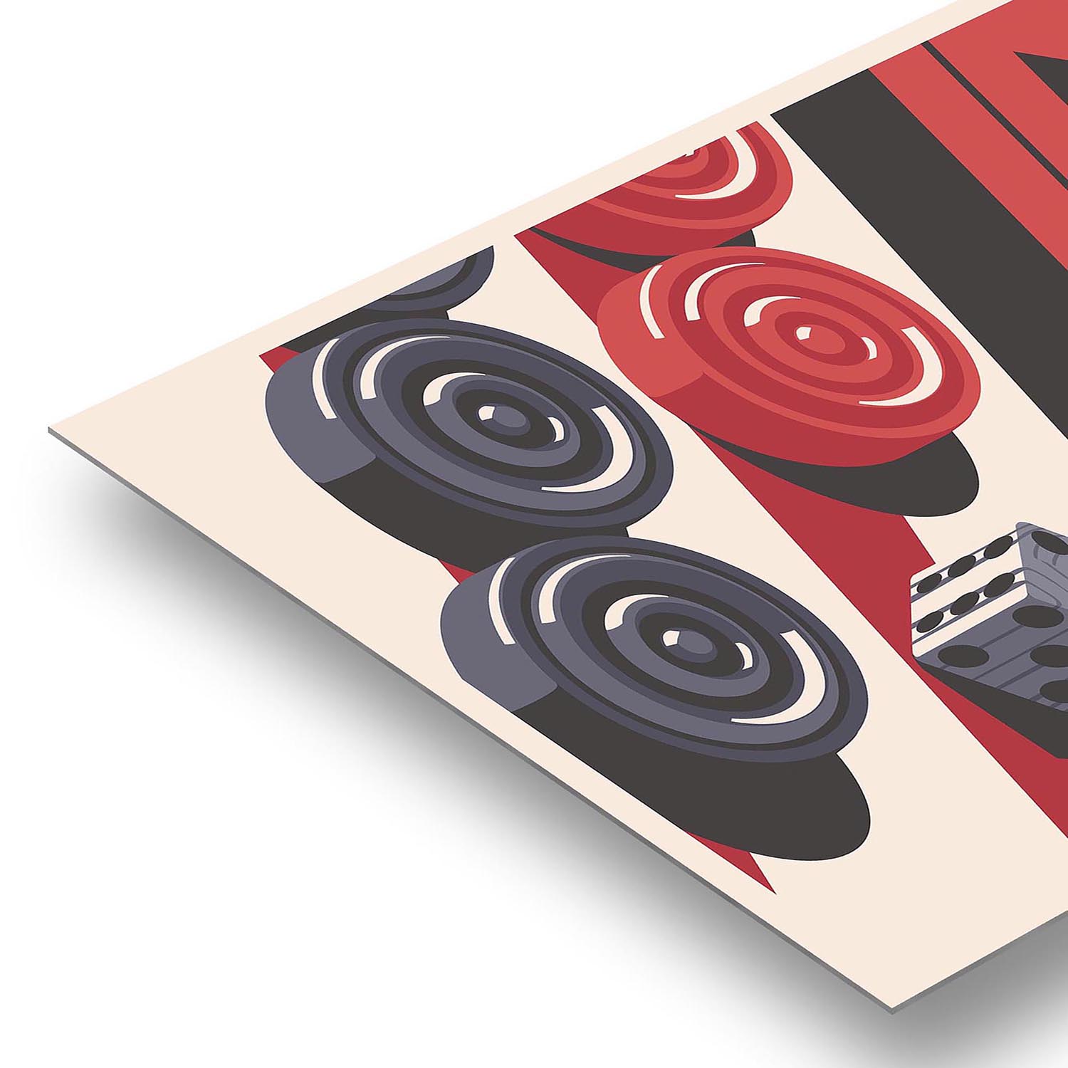 BACKGAMMON BY STEVE THOMAS - Modern Prints