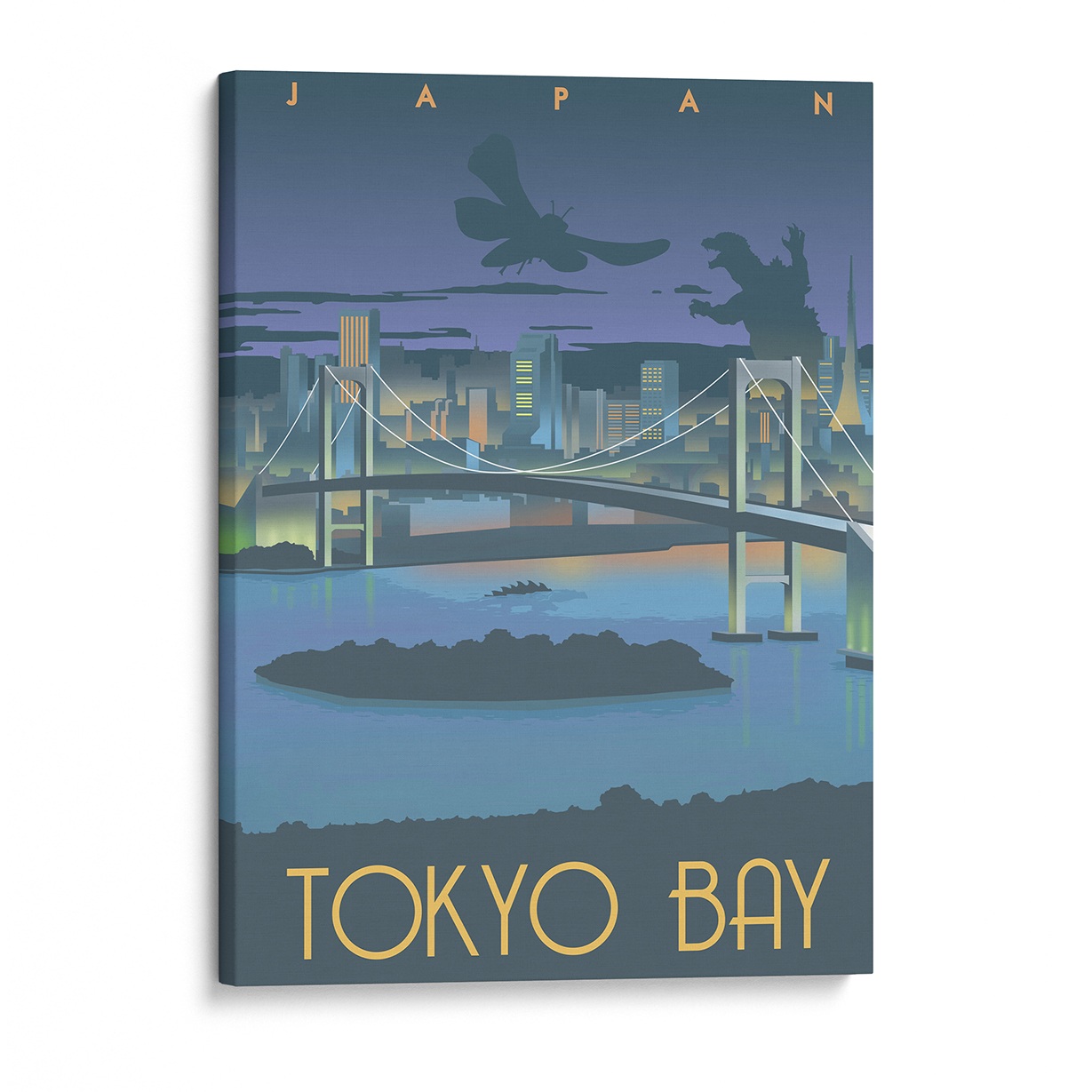TOKYO BAY MONSTERS BY STEVE THOMAS - Modern Prints
