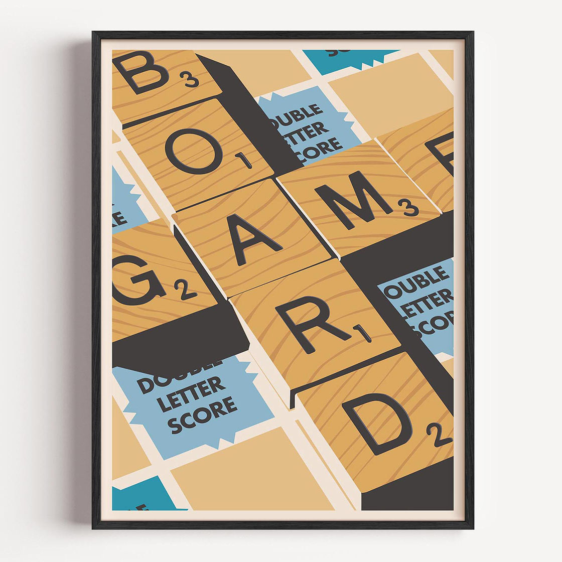 TRIPLE WORD SCORE BY STEVE THOMAS - Modern Prints