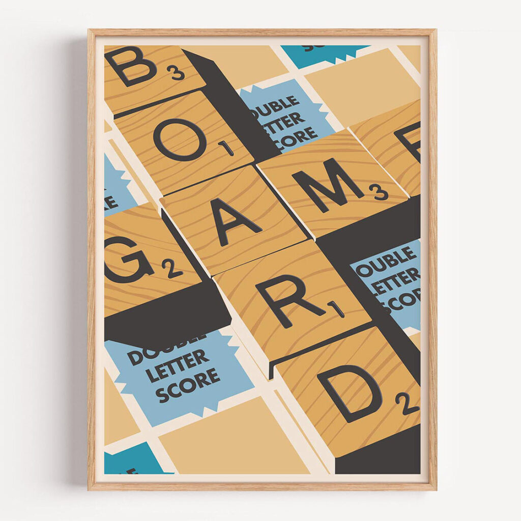 TRIPLE WORD SCORE BY STEVE THOMAS - Modern Prints